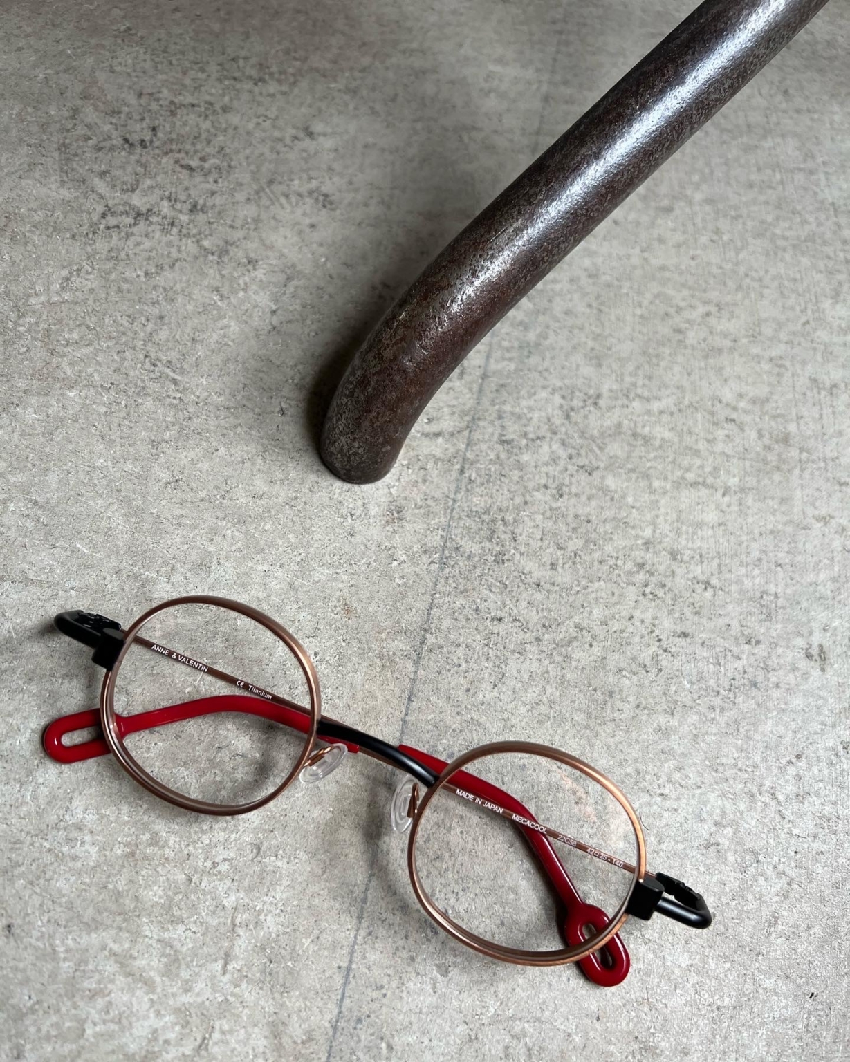 ANNE ET VALENTIN mod.MECACOOL（アンバレンタイン メカクール） - 神戸元町のヨーロッパメガネならMONO OPTIQUE